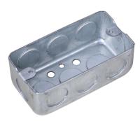 China 4x4 Galvanized Steel Conduit Box with 1/2