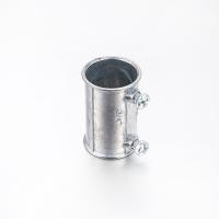 China 3/4 EMT Coupling Zinc Die Casting Electrical Conduit Fitting 24mm Diameter for 600V Applications for sale