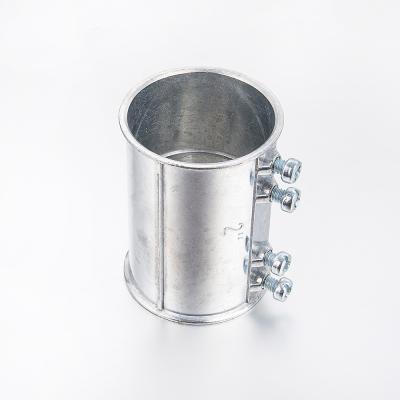China 2-Inch EMT Coupling Set Screw Type - Zinc Die Cast Electrical Conduit Fitting 1/2