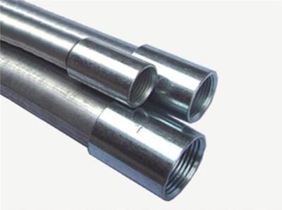 China 1 Inch Galvanized IMC Electrical Conduit - Q195 Steel Material, 10ft Length, UL Listed for Indoor Use for sale