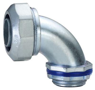 China UL Listed Liquid Tight 90° Angle Connector 3/8