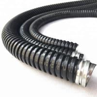 China Waterproof Indoor Flexible Electrical Conduit PVC Coated Fire Resistance for sale