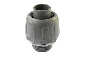 China Straight Type Nylon Liquid Tight Conduit Connector with NPT Thread for Industrial Applications for sale