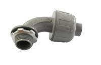China Nylon Angle Type Liquid Tight Conduit Connectors 3/8