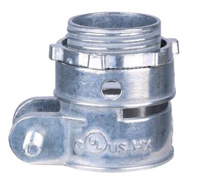 China Outdoor Waterproof Conduit Fittings , Flexible Steel Conduit Fittings Fire Resistance for sale
