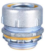 China Waterproof Box Connector Straight Type , Flexible Conduit Connector DPJ Flexible Connector for sale