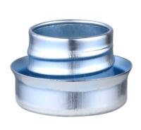 China Galvanized Metal Flexible Conduit Ferrule Flat Type Fittings - Aluminum Alloy Construction with Zinc Plated Surface for sale