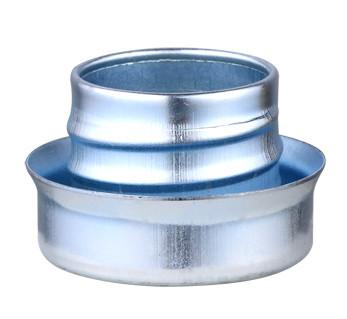 China Galvanized Metal Flexible Conduit Ferrule Flat Type Fittings - Aluminum Alloy Construction with Zinc Plated Surface for sale