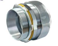 China New Style Malleable Iron Liquid Tight Connector 1 1/2 Inch NPT Zinc Plated for Industrial Electrical Conduits for sale