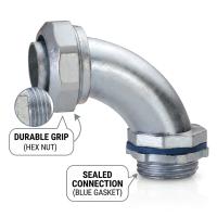 China UL Listed EMT One Hole Conduit Straps Zinc Plated Steel Electrical Pipe Clamps 1/2 to 4 Inch Secure Fastening Solution for sale