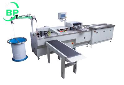 China Automatic Spiral Coil Lock Binding and Punching Machine PBS420 420mm Width 1300 Books per Hour for sale