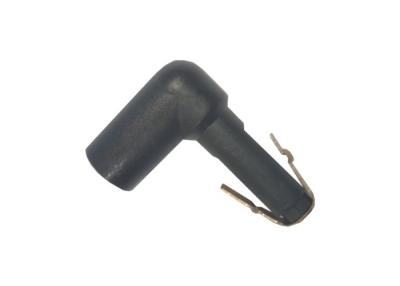 China Bended PBT Resistor Spark Plug with 1KΩ Resistance and -20 to 155℃ Temperature Range for sale