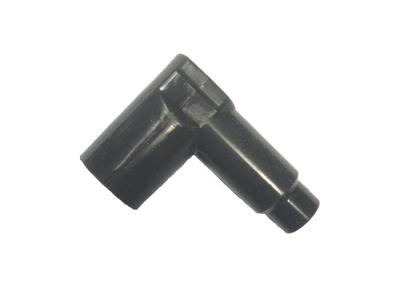 China Silicone Rubber 90 Degree Spark Plug Boot for Auto Ignition - 5.5mm Cable, 14.5mm Plug Entry, 30KV Voltage for sale