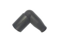 China Heat Resistant 90 Degree Spark Plug Boot with 30KV Voltage Rating and 155℃ Temperature Range for sale