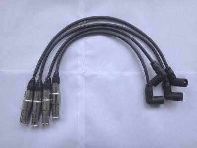 China Engine Ignition Wire Set 7mm Diameter Withstands 30KV Voltage for Automotive Spark Systems for sale