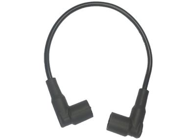 China Vehicle Ignition Cable Set with Two 1 KΩ Spark Plug Connectors - 7mm Diameter, 30KV Voltage Resistance for sale