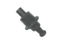 China Black Spark Plug Rubber Boot Assembly - 30KV Voltage Rating, φ6mm & φ9.8mm Diameters, Silicone Construction for sale