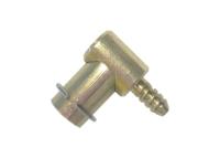 China 90 Degree Bended Copper Spark Plug Resistor with 50,000 km Service Life and 20-70N Insertion Force for Automotive Ignition Systems for sale