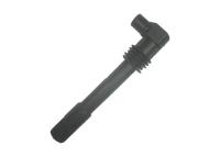 China Black Spark Plug Lead Connector with EMC Resistor 5KΩ ±20% 148.5mm Length -20℃ to 155℃ Temperature Range for sale