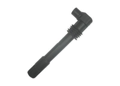 China Black Spark Plug Lead Connector with EMC Resistor 5KΩ ±20% 148.5mm Length -20℃ to 155℃ Temperature Range for sale