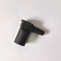 China Silicone Rubber Spark Plug Lead Connectors 5.5mm Cable Entry 14.3mm Plug Diameter 30KV Breakdown Voltage for sale
