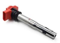 China Red High Performance Ignition Coil VOLKSWAGEN 06E 905 115/A-F with 1-Year Warranty & TS16949 Certification for sale