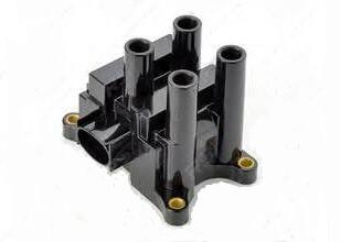 China Four Cylinder Auto Ignition Coil for Ford 1075786 1319788 12V High Temperature Resistant for sale