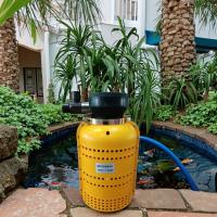 China Permanent Magnet Pond Submersible Water Pump Lightweight for Outdoor Fish Pond for sale