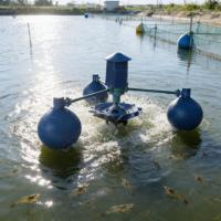 China 1.5kw Impeller Aquaculture Aerator for Fish Pond for sale