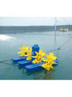 China 2HP 1.5KW 4 Impellers Paddle Wheel Aerator for Fish Farming Pond Aerators Agricultural for sale