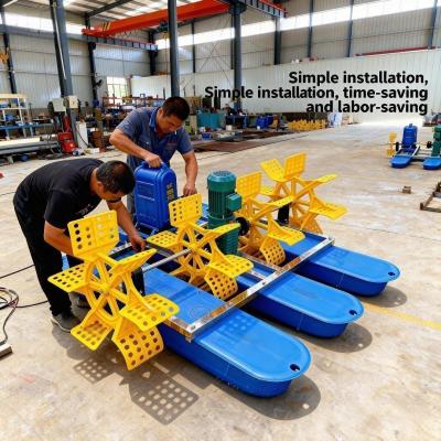 China Pond Waterwheel Paddle Wheel Aerator for Commercial Aquaculture Aeration for sale