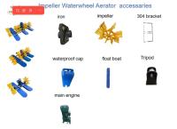 China 6 Impellers Aquatic Water Wheel Aerator 2.2kw For Fish Shrimp Farming for sale