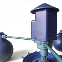China 4HP 3kw Floating Ball Fish Pond Aerator Impeller for Shrimp Farming Pond Aeration for sale