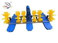 China 6 Paddle Wheel Aerator Floating Water Surface for Shrimp Catfish Carp Pond Fish Farming for sale