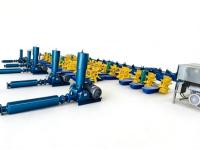 China 5.5kw Roots Blower Paddle Wheel Aerator Type High Pressure for Fish Shrimp Pond Aeration for sale