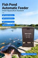 China 240KG Big Pond Automatic Fish Ponds Feeder Fish Farm Food Feeding Machine for sale