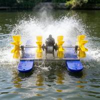 China Lightweight Paddle Wheel Aerator for Shrimp Farm for sale