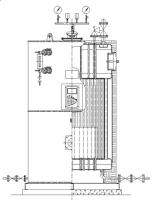 China 1000kg Gas Steam Boiler 98% Efficiency Vertical Boiler Gas Saving for sale