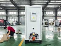 China 0.5-1Ton Oil Gas Steam Boiler 30 Minutes Steam Only 3㎡ Small Factory Best Choice for sale
