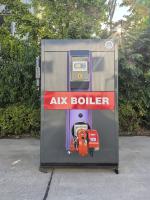 China LSS Vertical 800kg Fully Automatic Natural Gas Diesel Steam Boiler 98% Efficiency Q245R Steel Fast Pressure Fuel Saving for sale