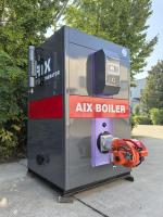 China LSS Vertical 800kg Fully Automatic Natural Gas Diesel Steam Boiler 98% Efficiency Q245R Steel Fast Pressure Fuel Saving for sale