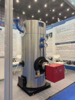 China Oil Gas Vertical Fire Tube Boiler 0.5 Ton Small Footprint for sale