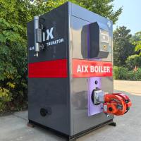 China High Efficiency 0.5T Vertical Oil Gas Steam Boiler Compact Small Footprint for sale