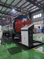 China 0.5T-10T Fire Tube Steam Boiler Thermal Oil Heater Boiler For Food Factory Rice Mill for sale