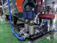 China 0.5T-10T Fire Tube Steam Boiler Thermal Oil Heater Boiler For Food Factory Rice Mill for sale