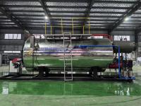 China 10T Dual Fuel  Steam Boiler Horizontal Fire Tube Steam Boiler For Food Beverage Plant for sale