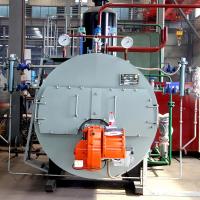 China WNS Series Gas Oil Fired Hot Water Boiler Fully Automatic High Efficiency for sale