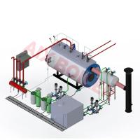 China Hot Sale WNS 3-6Ton Natural Gas Diesel Dual Fuel Fully Automatic Fire Tube Steam Boiler for Food Rice Beverage Plant for sale
