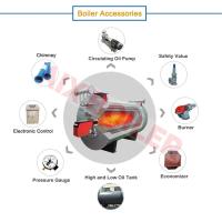 China Fire Tube High Power Oil Gas Fired Hot Water Boiler Building Heating Solution for sale