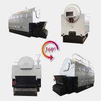 China DZL 10 Ton Large Capacity Chain Grate Coal Biomass Industrial Steam Boiler for sale